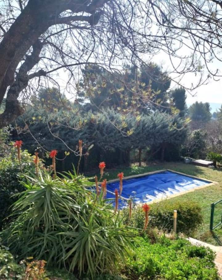Loue T1 Avec Piscine Dans Villa à Aubagne - Auriol