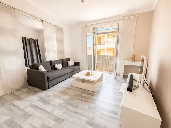 Appt 6 Pers · Baignoire & Douche · Cœur Toulon - Toulon