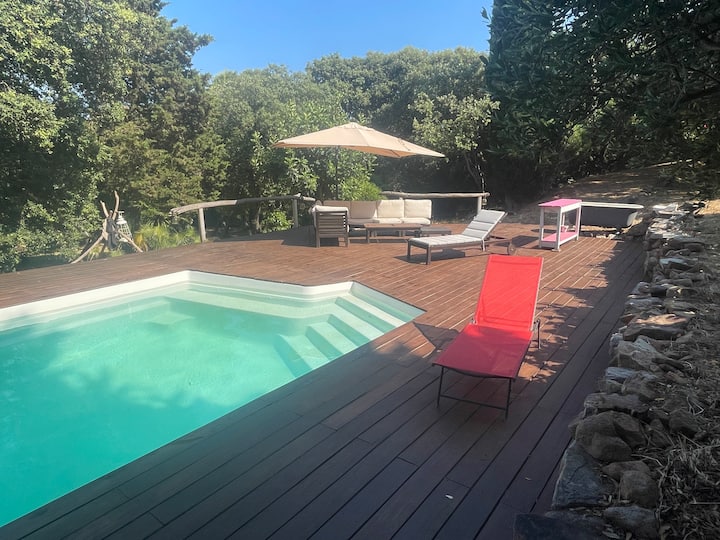 Hyères Villa Avec Piscine 3 Chambres 8 Couchages - Hyères