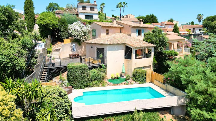 Villa Avec Piscine Vue Panoramique Sur L'esterel - Théoule-sur-Mer