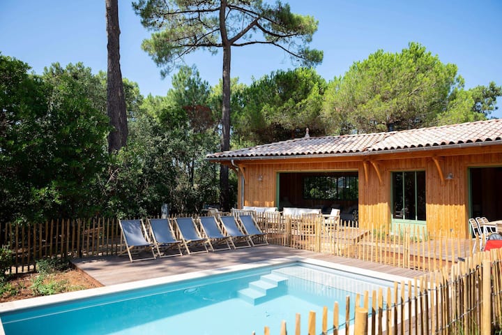 Villa 6 Chambres Au Cap Ferret, Piscine Chauffée - Cap Ferret