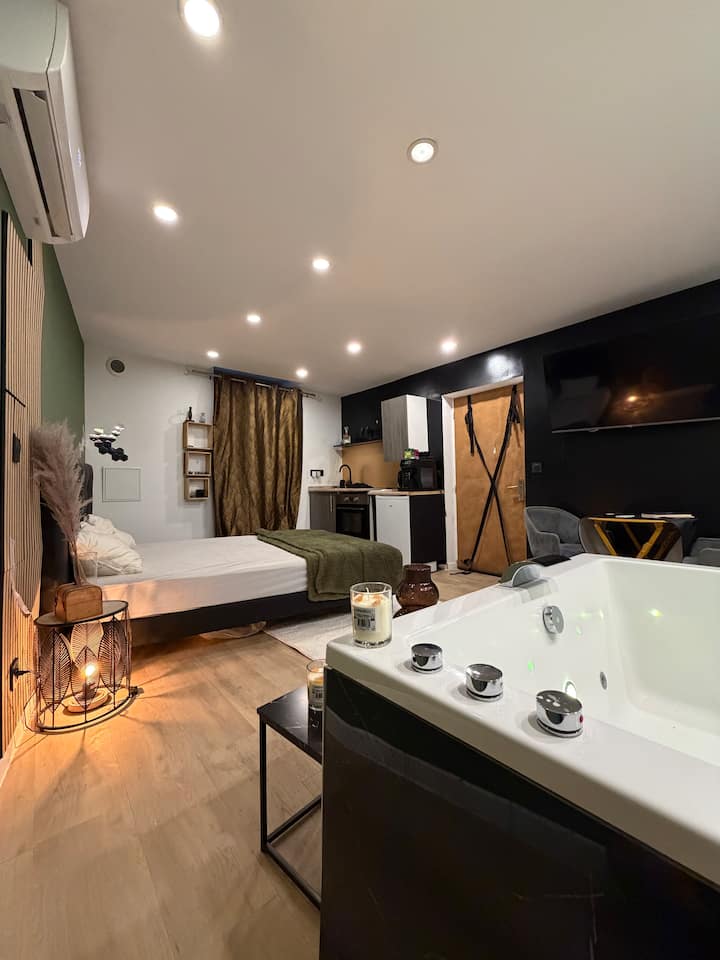 Studio Jacuzzi Et Clim - Cotignac