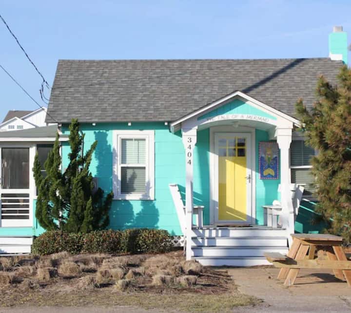 The Spoon Cottage - Charming Home On The Beach Rd. - Nags Head, NC
