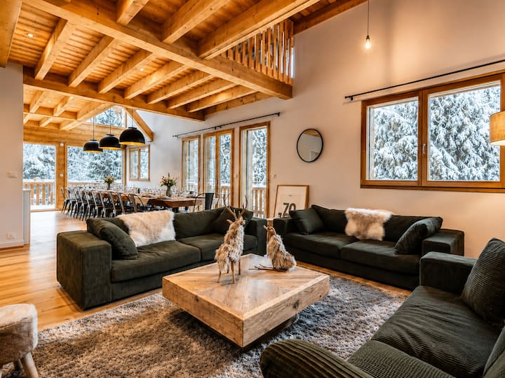 Chalet Familial  Terrasse  Sauna  24 Pers - Moûtiers