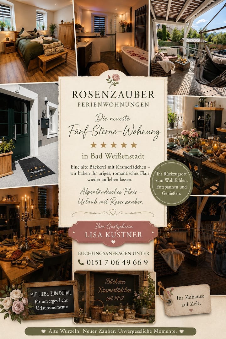 Rosenzauber Seeromantik "Kramer" - Weißenstadt