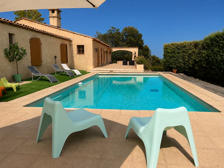 Villa 8 Pers - Piscine Privée - 20 Minutes De - Montauroux