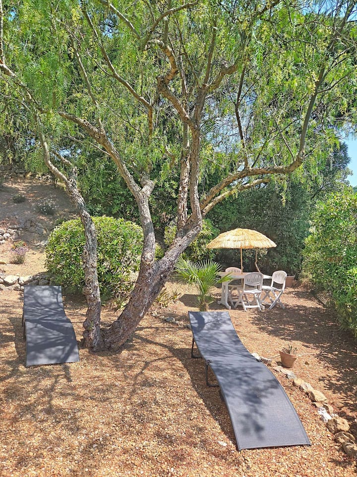 Gigaro - Appartement Avec Vue Mer Et Jardin - Cavalaire-sur-Mer