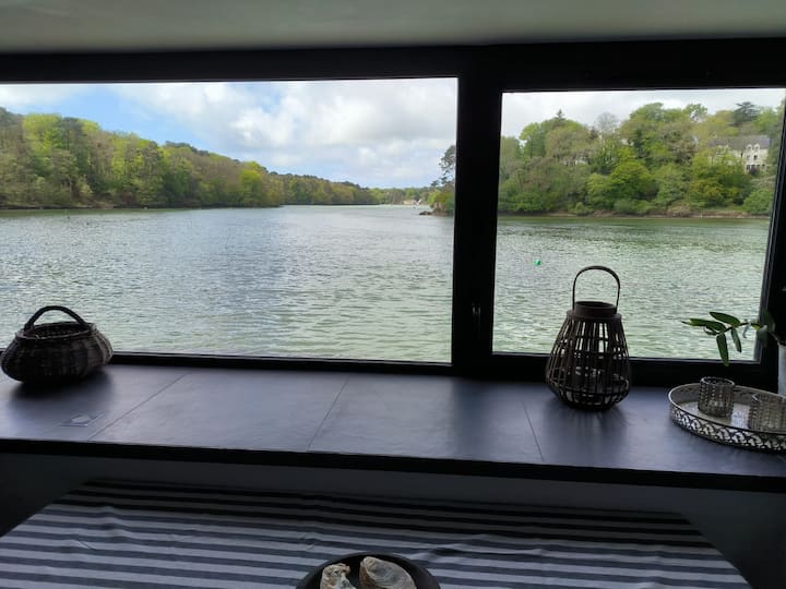 Maison Au Bord De Leau, Vue Imprenable ! - Finistère