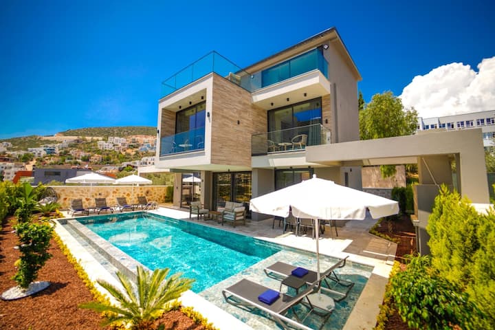 Luxury Villa Shine In Kalkan Center | Hammam&sauna - Turkey