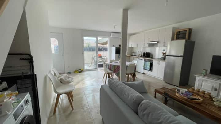 Maison 4/6 Pers -Terrasse, Clim, Proche Royan - Meschers-sur-Gironde