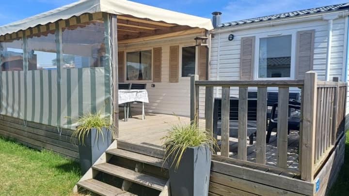 Mobil Home 3 Chambres Dans Camping Avec Piscine - La Baule-Escoublac