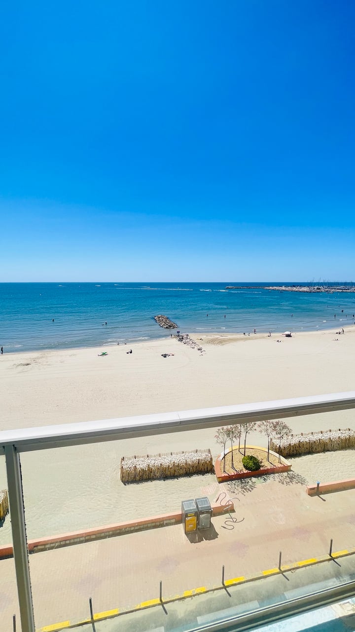« Flots Bleus »F4 Incroyable Vue Mer Parking Privé - Palavas-les-Flots