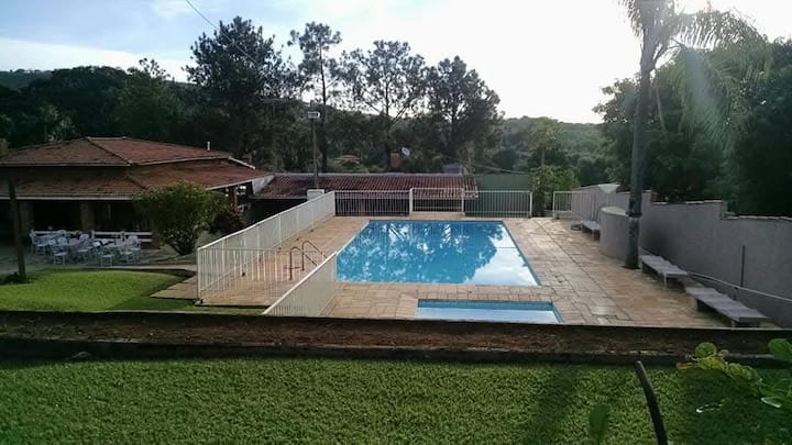 Chácara Com Piscina Adulto E Criança - Jaguariúna