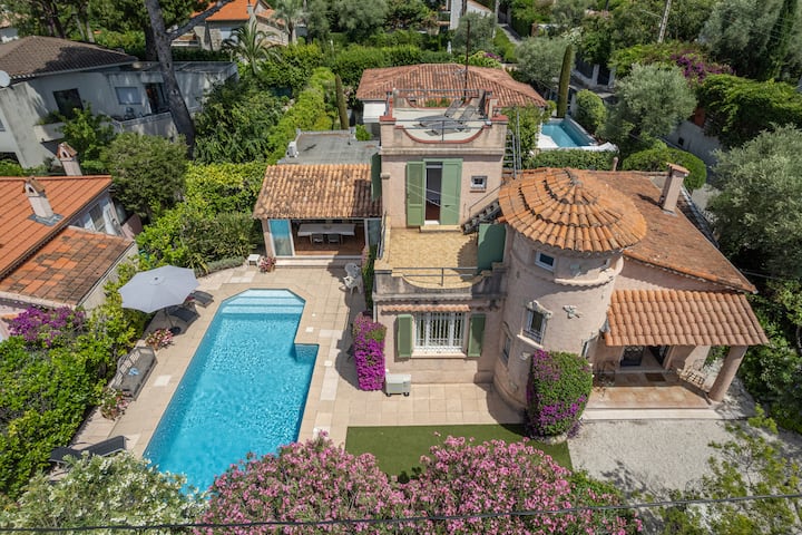 Cap D'antibes Authentique Villa De Caractère - Juan-les-Pins