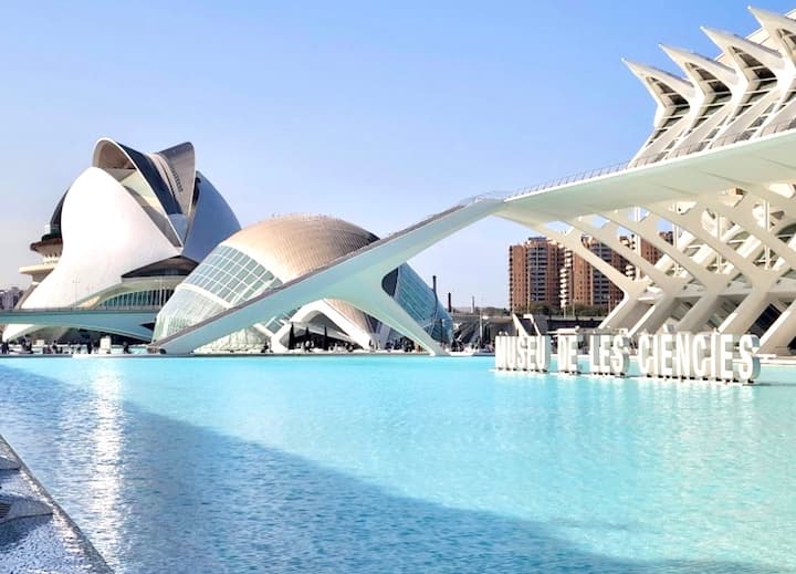 New Oasis Flat W/private Terrace Near City Of Arts - Valencia