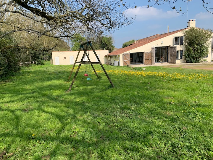 Maison Et Grange Fraiche Au Calme - Saint-Vincent-sur-Jard