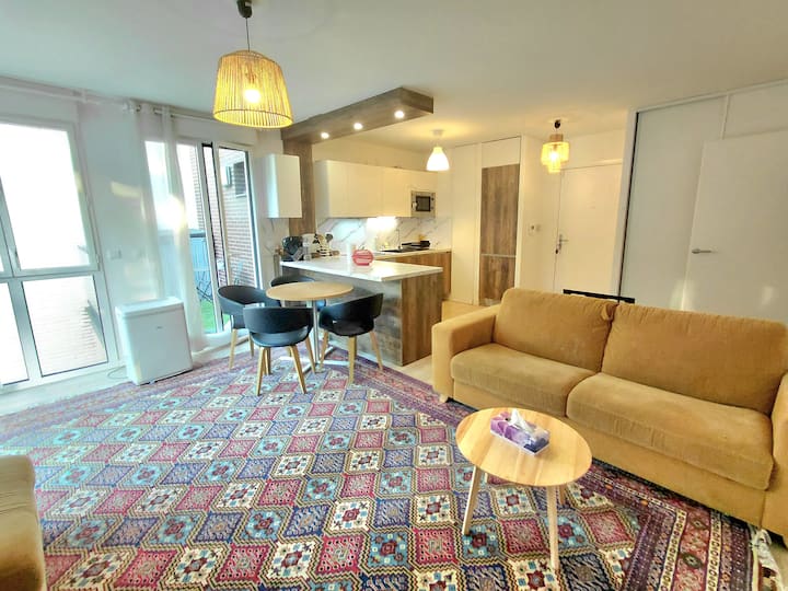 Appartment 10min Paris - Métro - A/c - Parking - Fontenay-aux-Roses