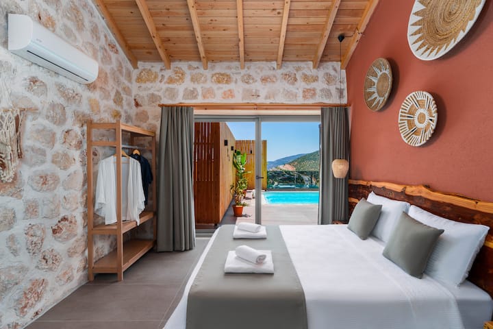 Casa Petra | Luxury Stone Villa With Private Pool - Turkey