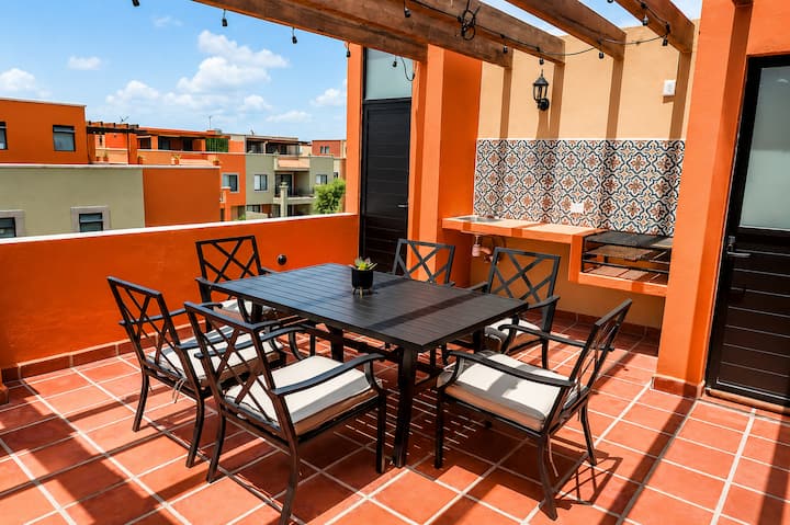 Bamboo Aura · Pool, Terrace & Calm In Sma - San Miguel de Allende