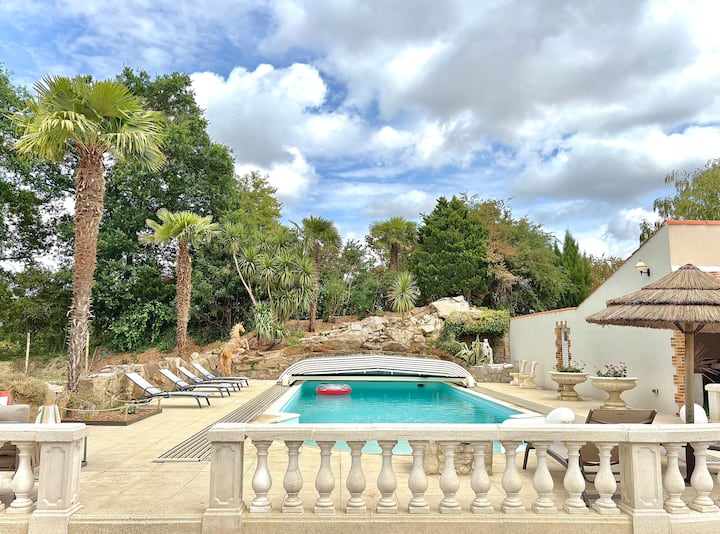 Maison Belauria | Piscine & Spa - Machecoul