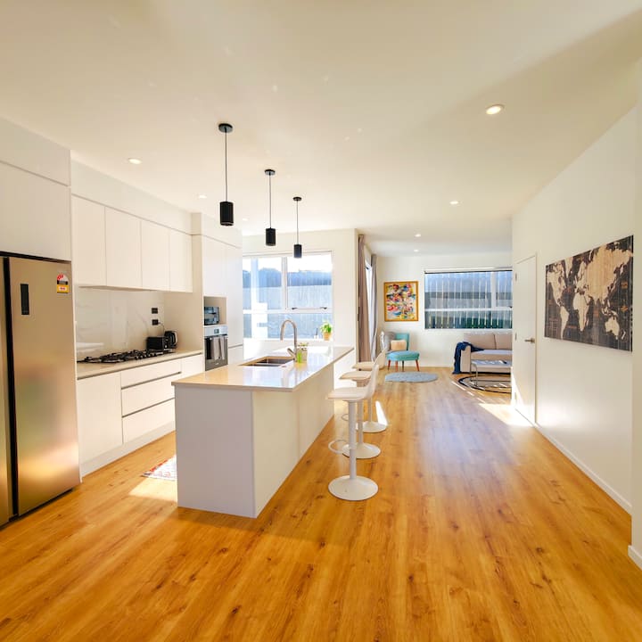 Walk To Beach & Nature Reserve｜stylish 3br Retreat - Auckland