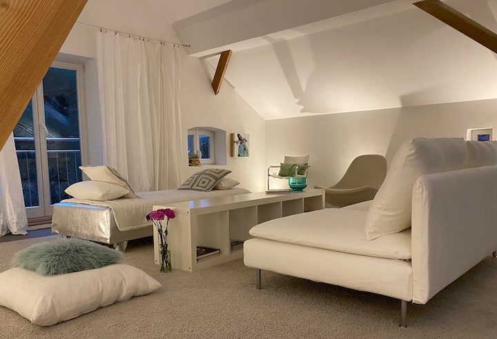 Renovated Barn (Loft) & Small Garden Near Potsdam - Potsdam