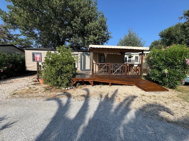 Mobil Home 4 Places, 2  Sdb, Piscine, Pmr - Collioure