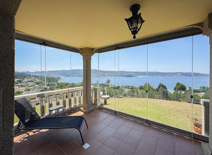 Xanela Do Mar, Vistas Infinitas A Las Rías Baixas - Cangas