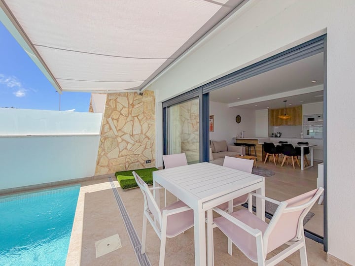 Villa Inasa - Private Pool, Rooftop, 3 Terraces - La Manga