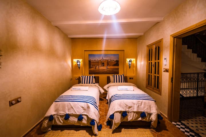 Family Room Riad Bleu Azahraa - Safi