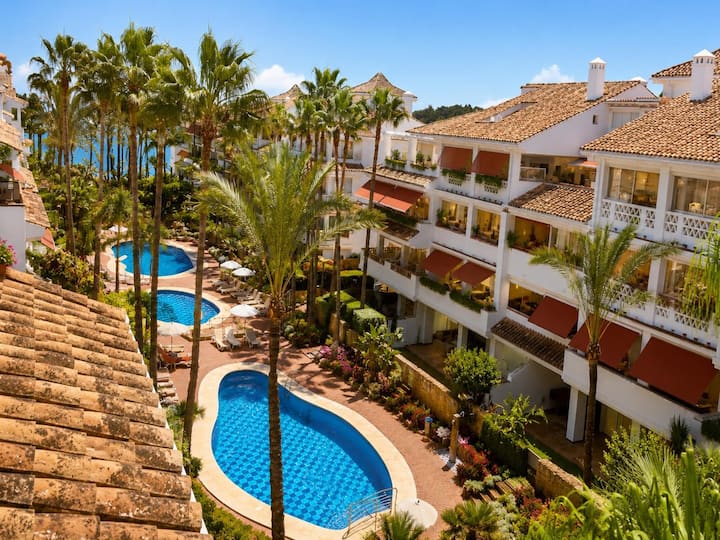 Cañas Beach Piscine Et Accès Direct à La Plage - Marbella