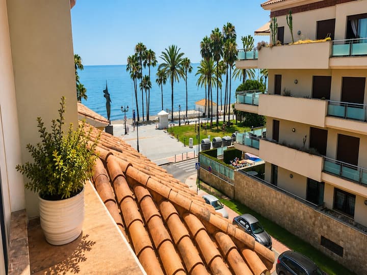 Dernier éTage Vue Mer, En Bord De Plage - Puerto Banús