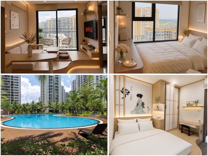 Vinhome Grand Park Japanese Stylejacuzzipool - Vietnam