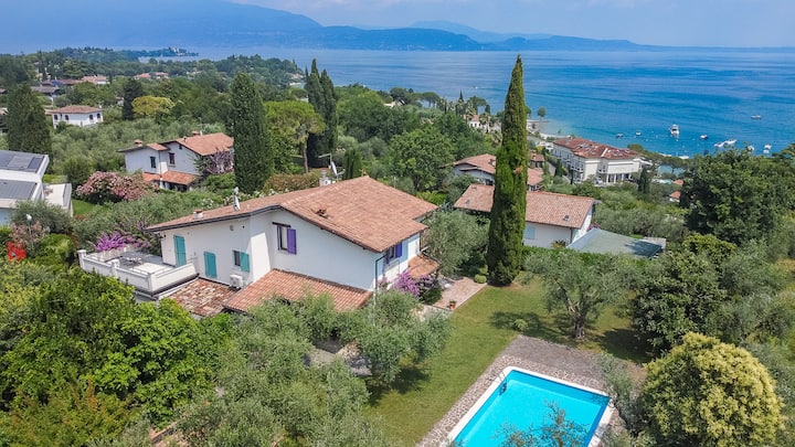 Villetta Oasi Con Piscina Privata E Vista Lago - Padenghe Sul Garda