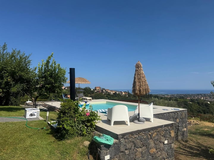 Found House - Sea & Etna View - Riposto