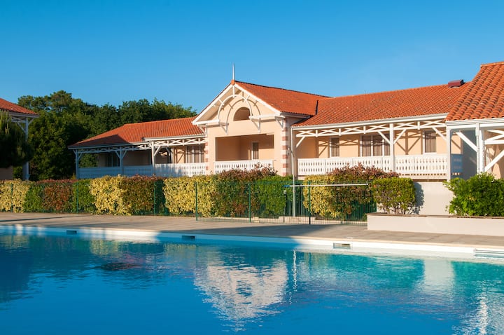Charmant T3 Au Cœur Dun Parc | Piscine & Tennis - Soulac-sur-Mer