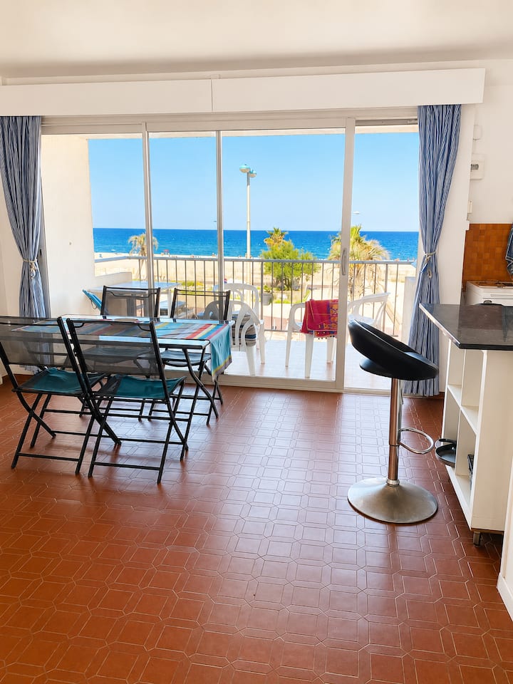 Appartement Face Mer Canet-plage Balcon - Canet-en-Roussillon