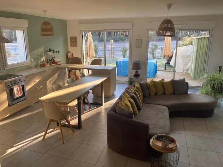 Location Maison T4, 100m², Léon (40), 6 Personnes - Saint-Girons Plage