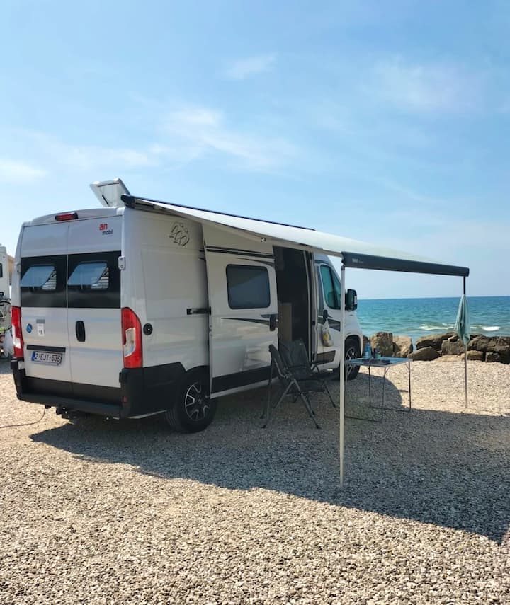 Automatic Fiat Campervan For 2, Fully Equipped - Mechelen