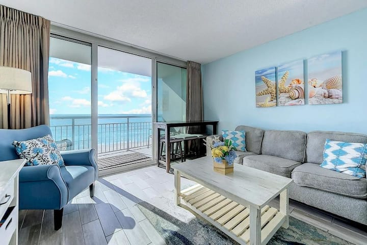 Deluxe Oo 4th Fl 1 Bed 1 Bath Dishwasher N Laundry - Public Beach, SC
