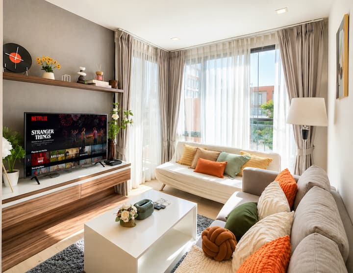 Homie & Spacious 1br@astra | Free Airport Pick Up - Thailand