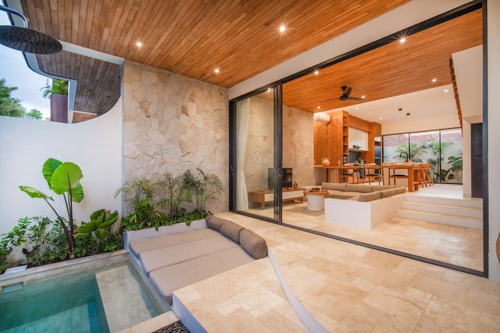 Bliss 3 | 2br W/ Private Pool & Rooftop In Bingin - Uluwatu
