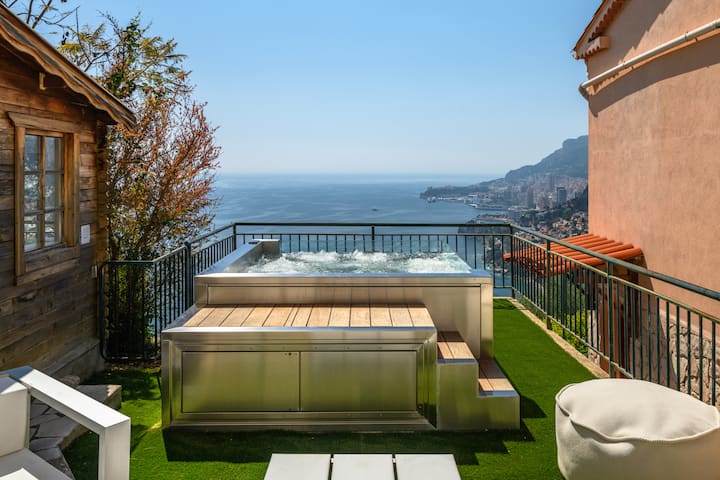 Superbe Villa Vue Mer Proche Monaco - Roquebrune-Cap-Martin