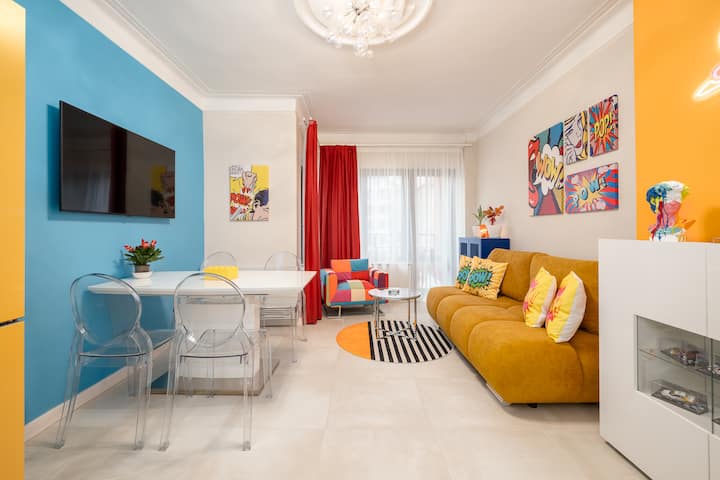 Pop-art Apartment I 9 People I 4 Br I Top Downtown - Sofia