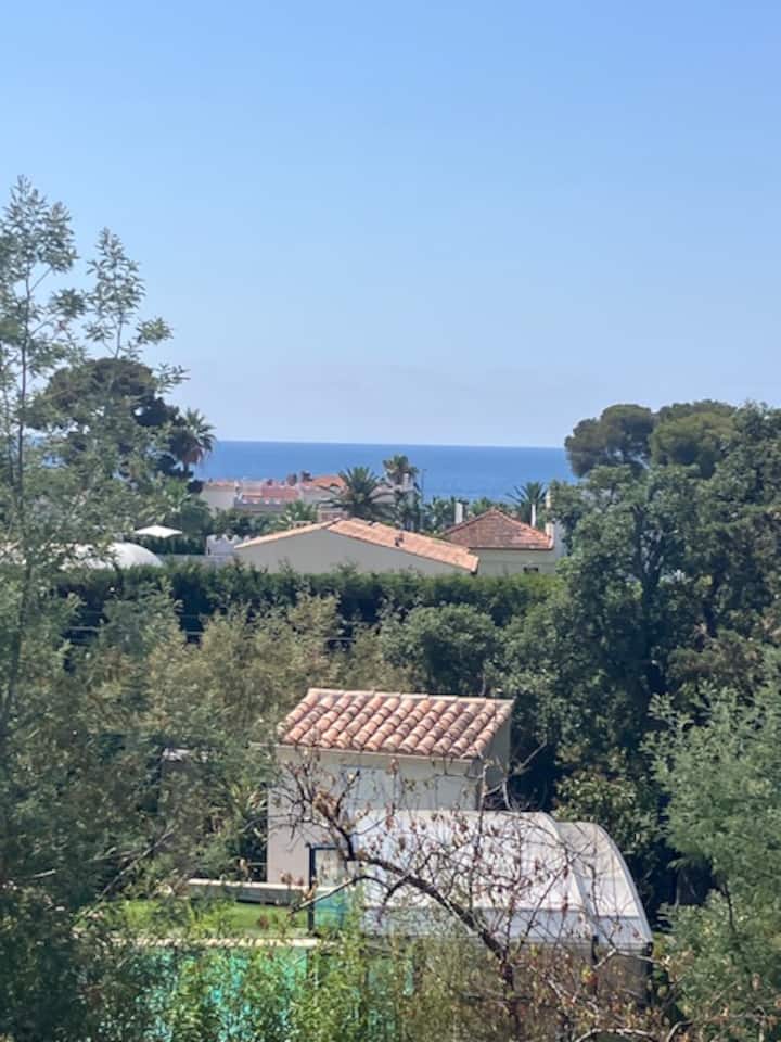Superbe Appartement 2p Neuf Haut De Villa Vue Mer - Agay