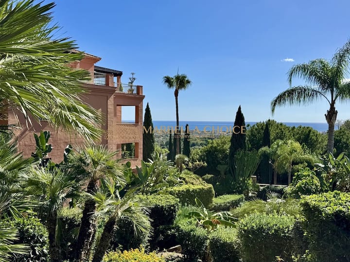 Luxury Sea View Retreat In Royal Flamingos - Costa del Sol