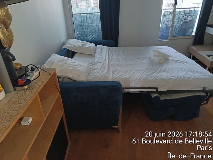 Au Centre De Paris, Joli Studio Avec Terrasse - Parijs
