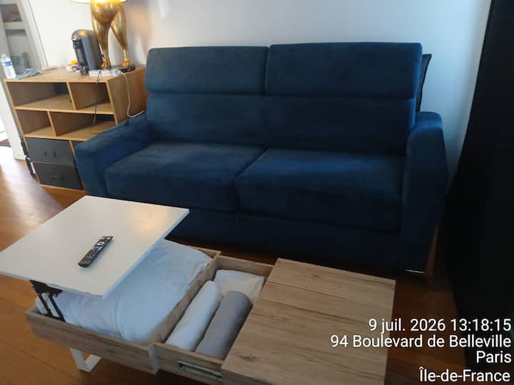 Au Centre De Paris, Joli Studio Avec Terrasse - Paris