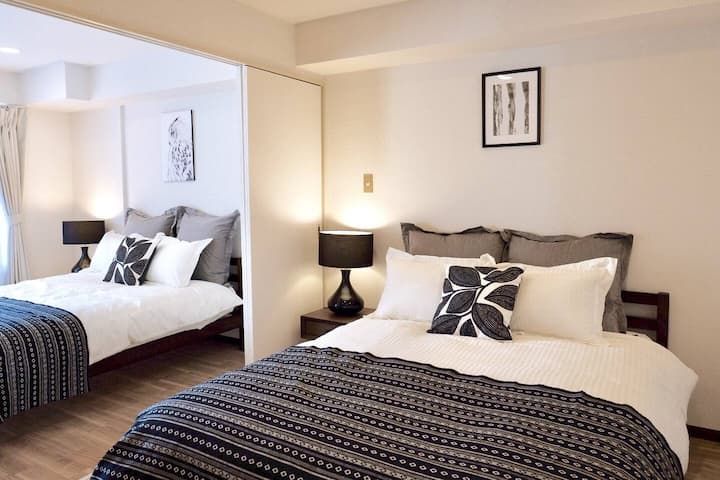 Near Susukino|quiet|54㎡ For 6 Pax|foodie Spots - Sapporo