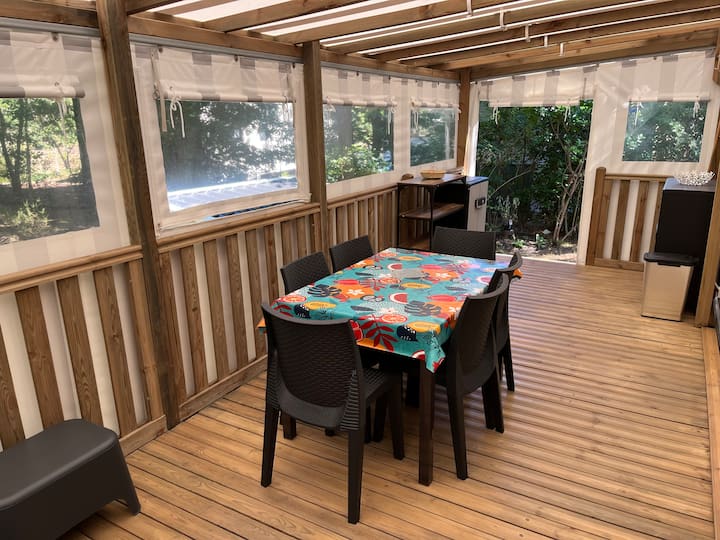 Mobile-home - Lit-et-Mixe